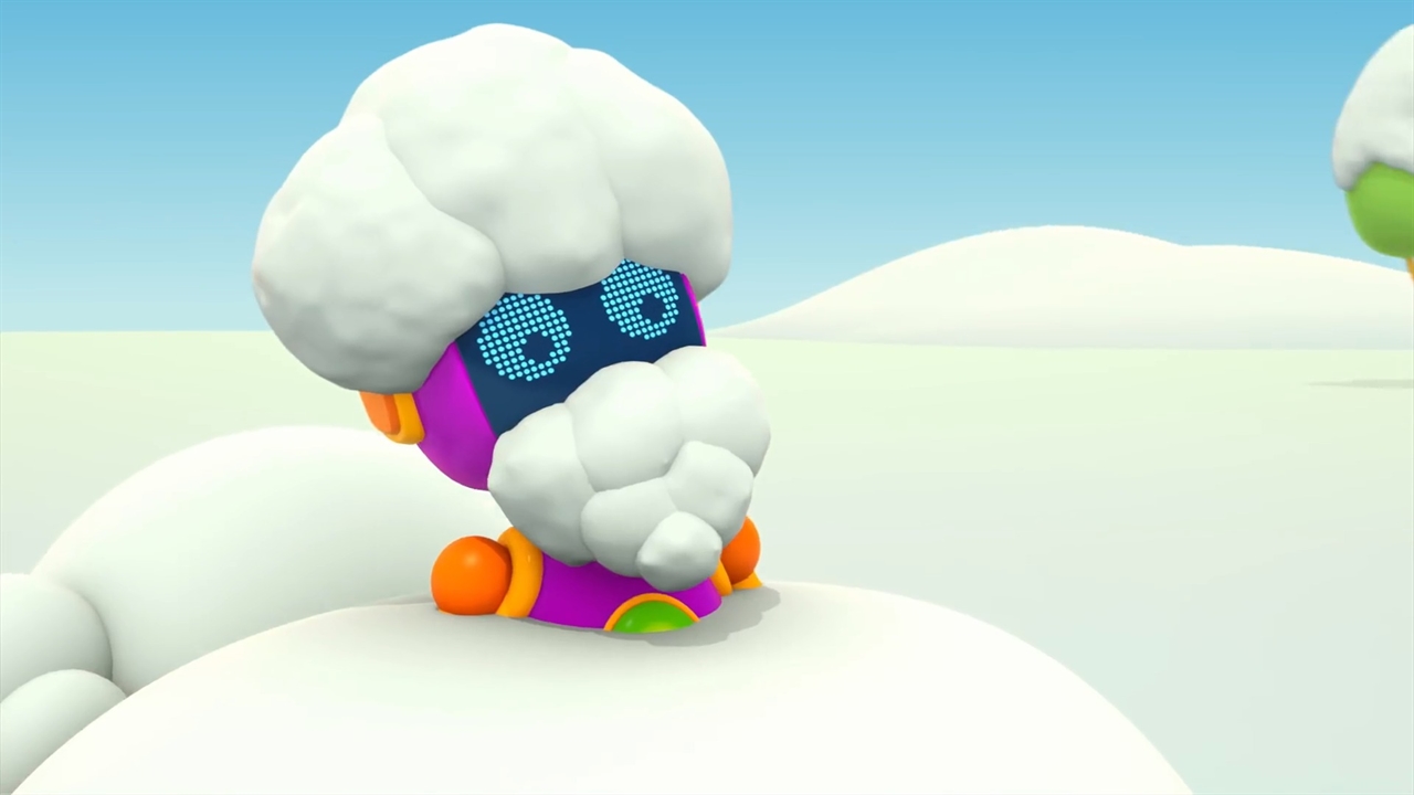 Leo the truck.S01E43 - Kids' vehicles. The snowmobile. Car cartoon ...